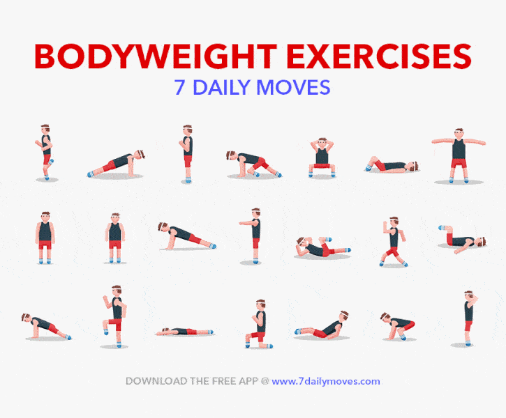 Bodyweight Exercises! - ReviewFitHealth.com